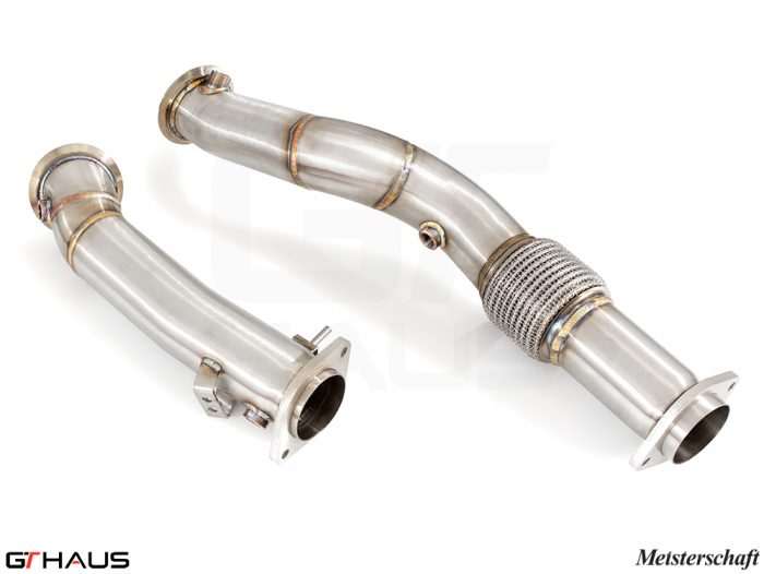Meisterschaft Down Pipe Section – Cat Elimination Pipes (90mm with Res ...