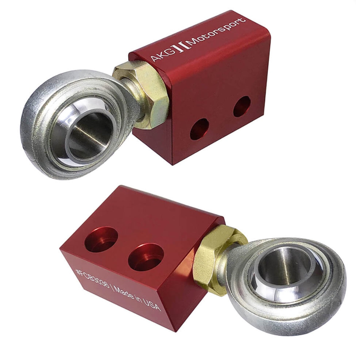 BMW Front Control Arm Mounts, Spherical – E30, E36, Z3 — Manji