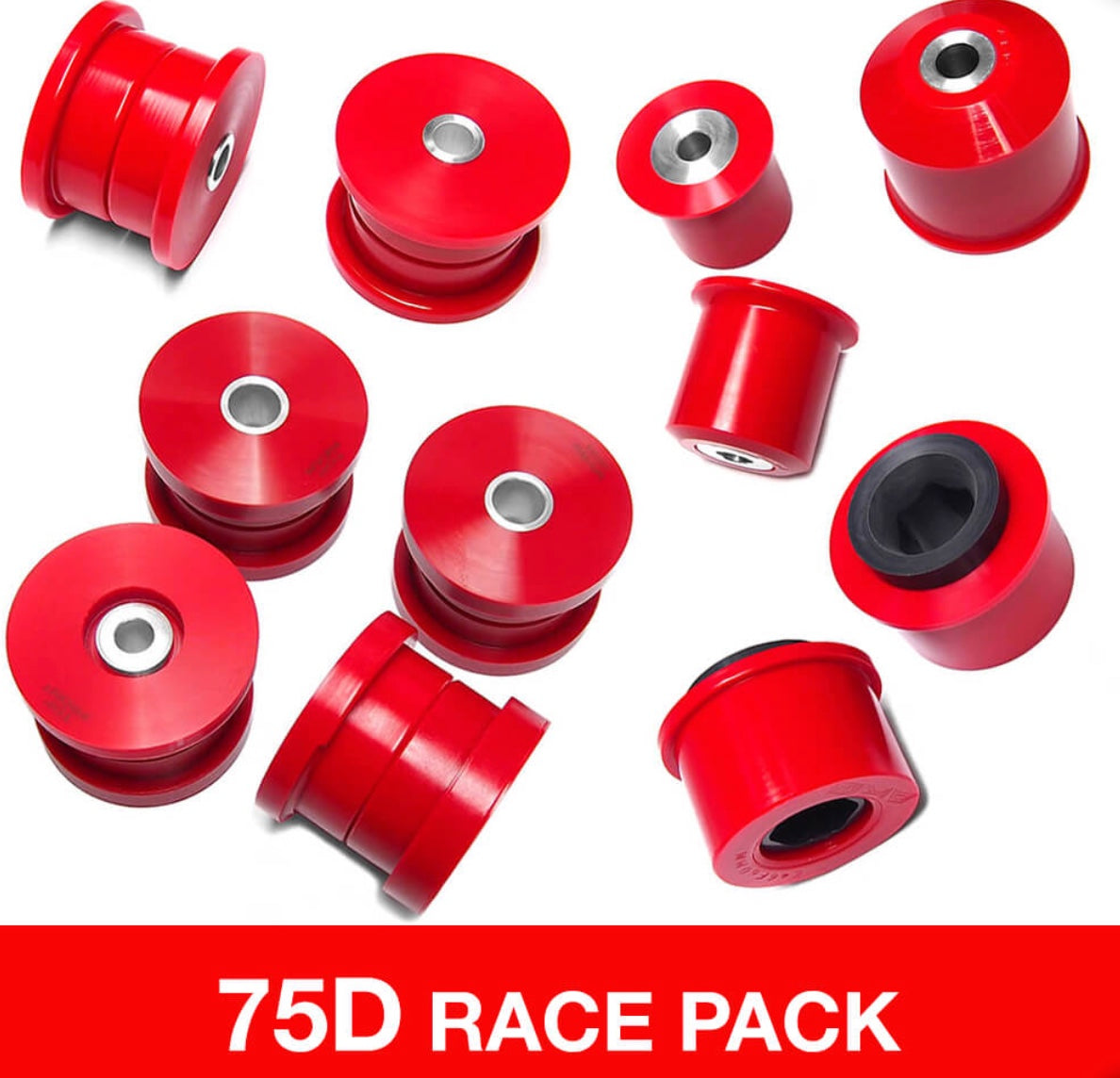 BMW E46 Suspension Bushing Kit – Poly 75D — Manji