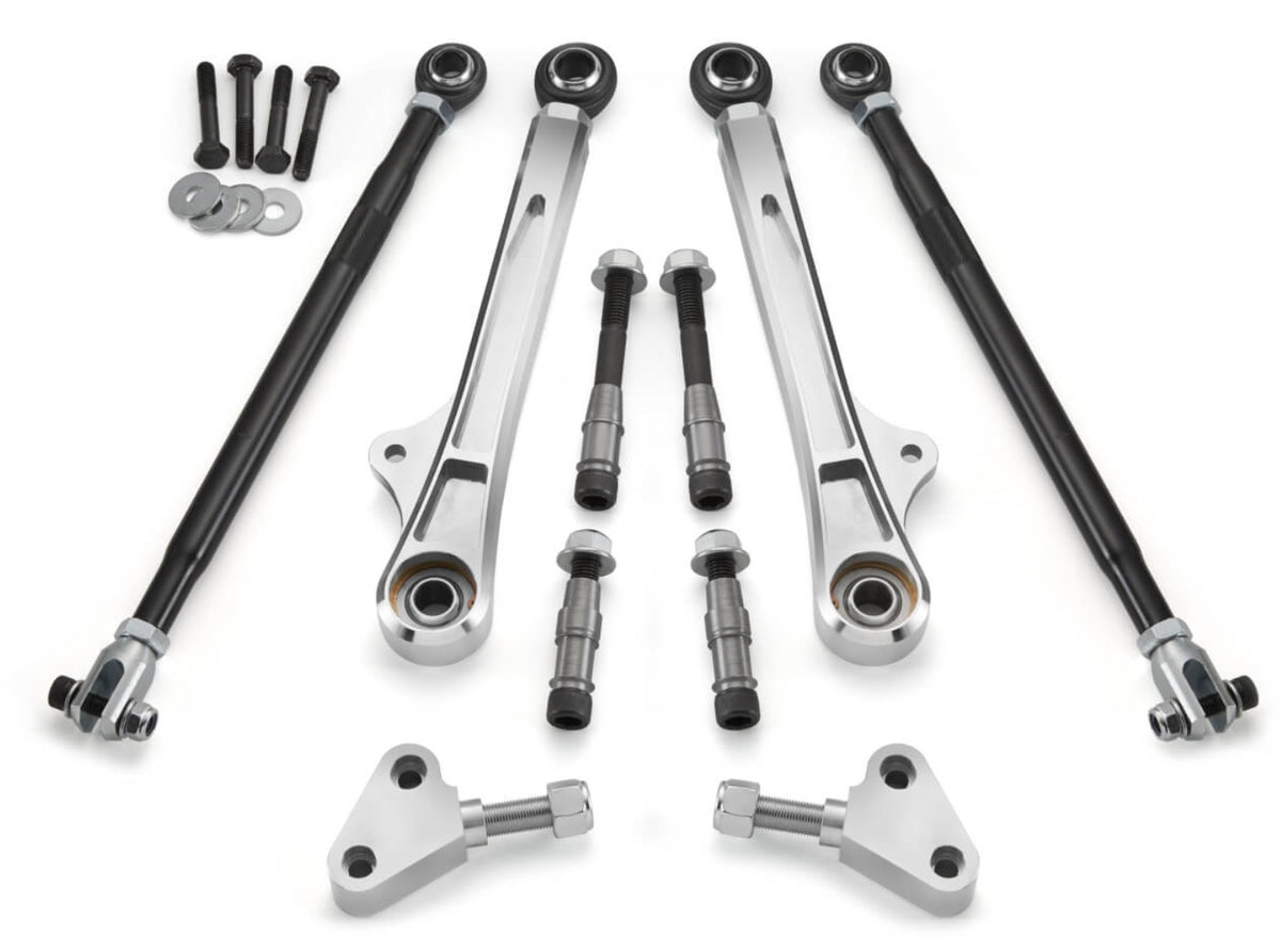 BMW Adjustable Front Control Arms, 6061 Aluminum – E46, Z4 — Manji