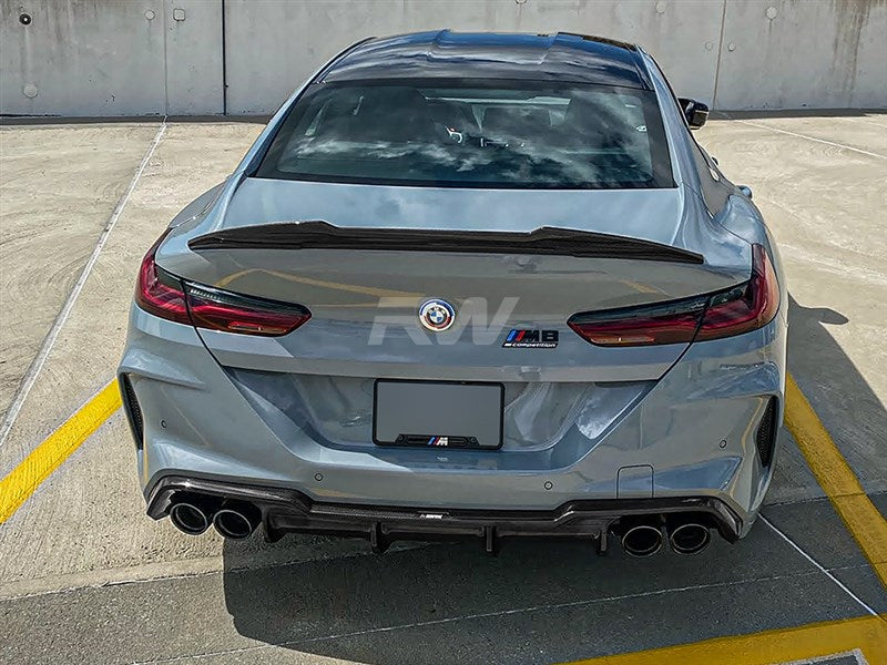 BMW F93 M8 Gran Coupe Full Carbon Fiber DTM Diffuser — Manji