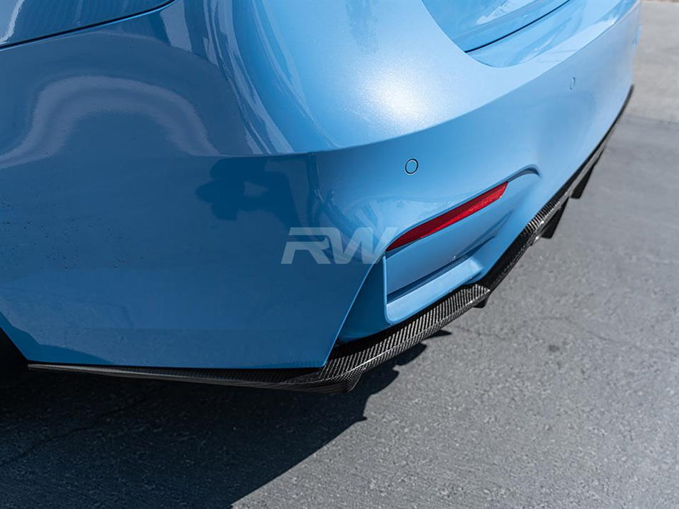BMW F8X M3/M4 RWS Carbon Fiber Diffuser — Manji