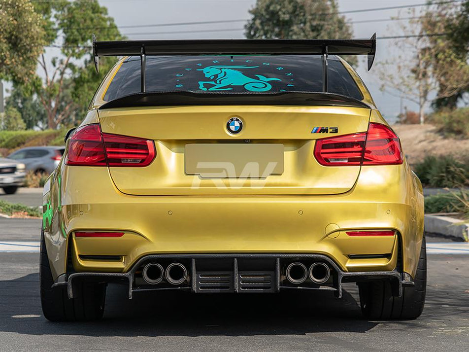 BMW M2/M3/M4 GTS Style Carbon Fiber Wing — Manji