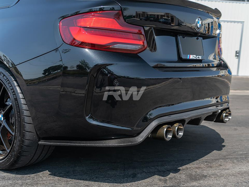 BMW F87 M2 3D Style Carbon Fiber Diffuser — Manji