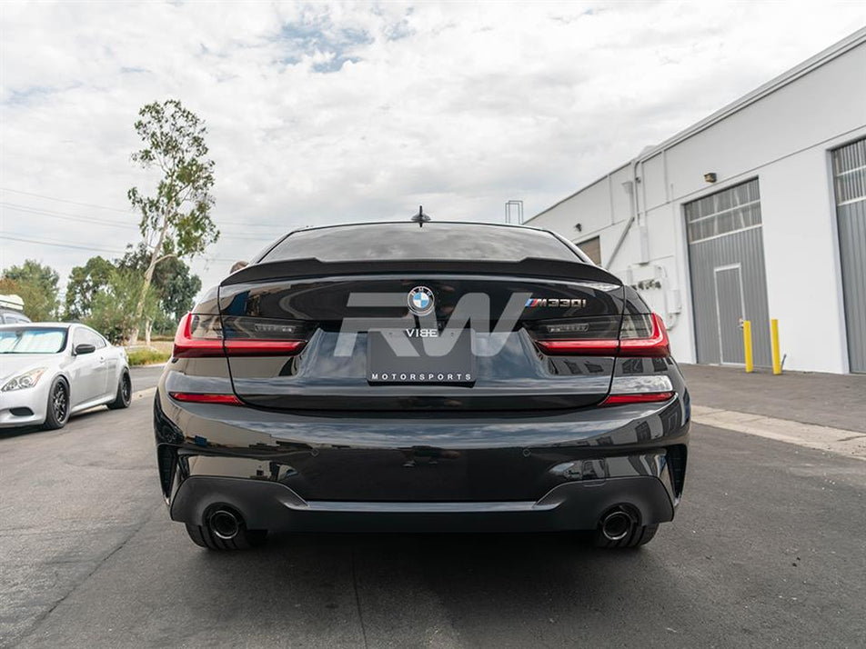 BMW G20 G80 CS Style Carbon Fiber Trunk Spoiler — Manji