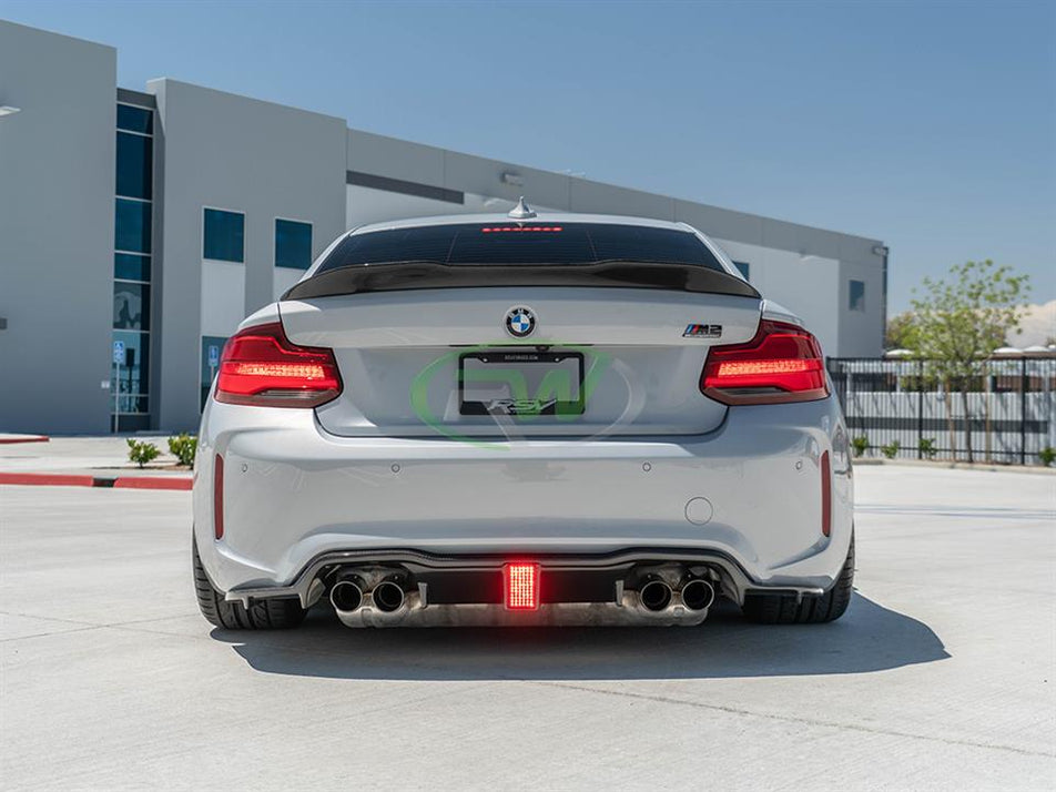 BMW F87 M2 Carbon Fiber Kholen Style Diffuser — Manji