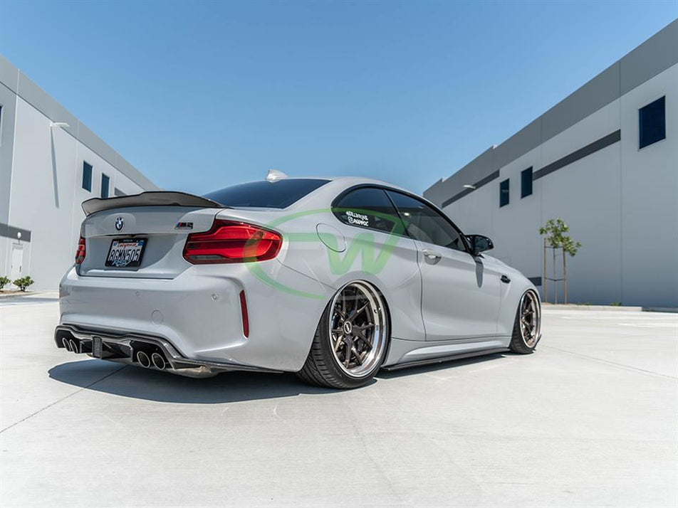 BMW F87 M2 Carbon Fiber Kholen Style Diffuser — Manji